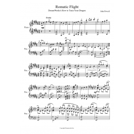 Romatic Flight - Piano Sheet- Piano Sheet