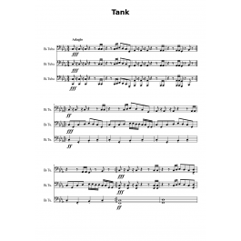 Tank - Piano Sheet- Piano Sheet