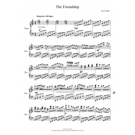 The Friendship - Piano Sheet- Piano Sheet