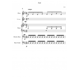 final - Piano Sheet- Piano Sheet