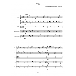 Wind - Piano Sheet- Piano Sheet
