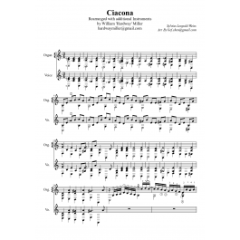 Ciacona_with Hardway Additions - Piano Sheet- Piano Sheet